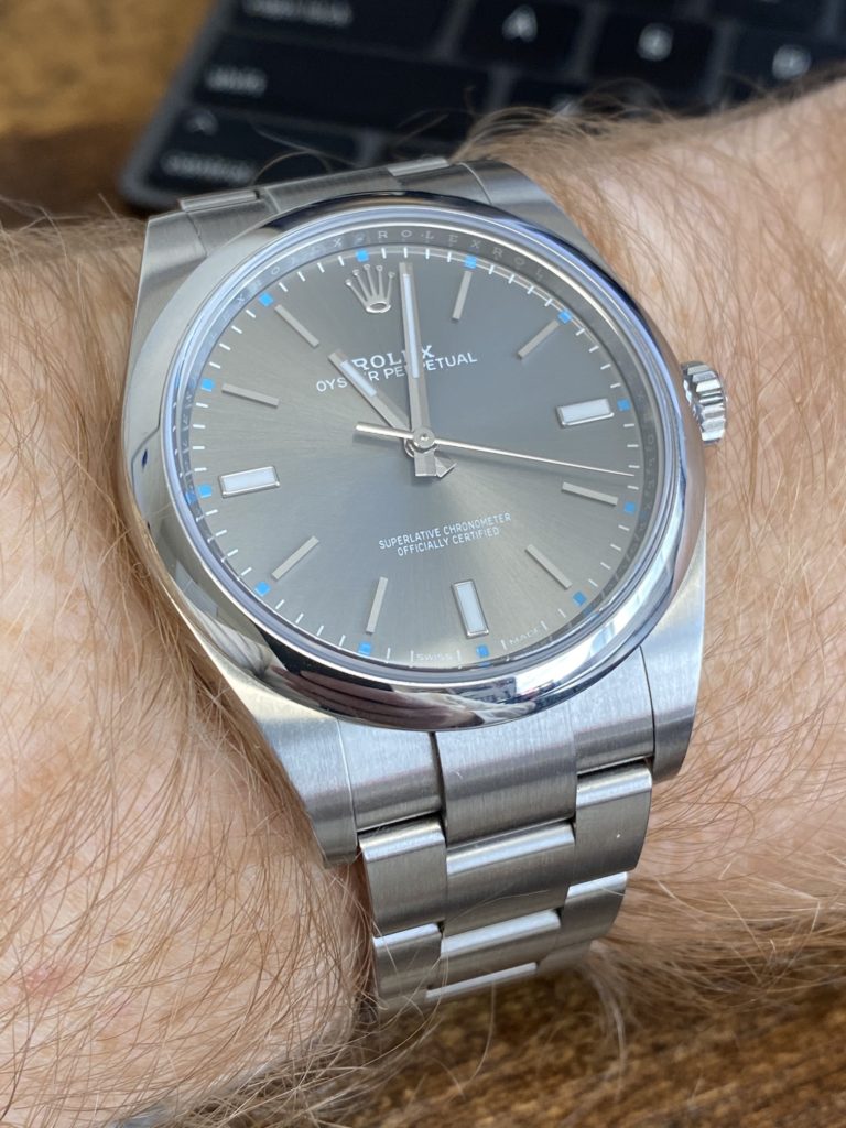 Rolex 114300 Dark Rhodium - Watch Complications